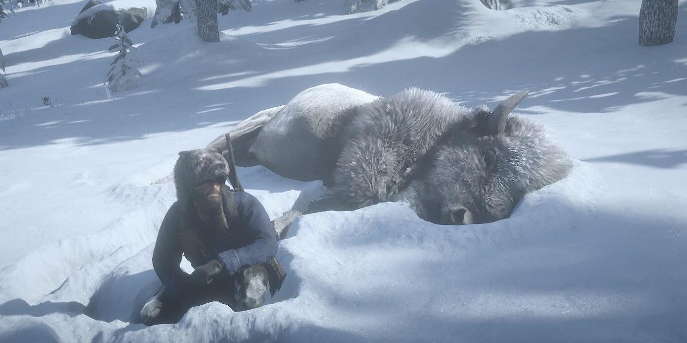 Red Dead Redemption 2: 10 Tips For Defeating The Legendary White Bison