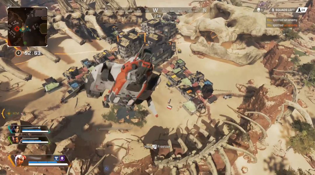 Apex Legends: What Happens After Being 'Booped' by a Drop Ship