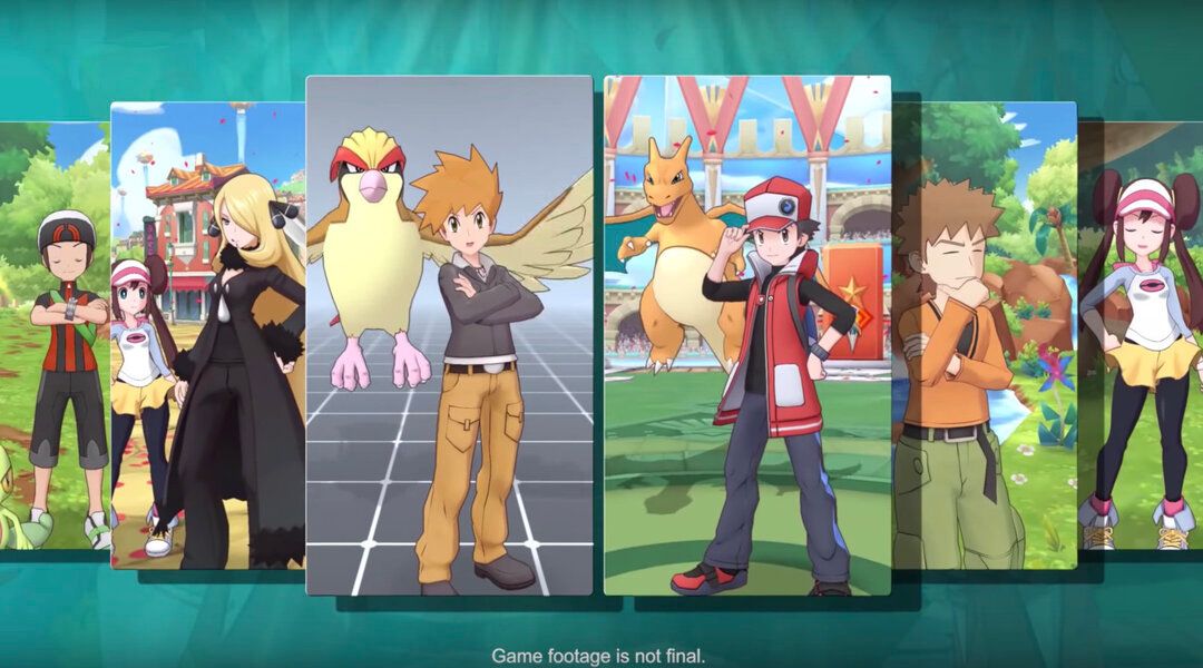 Pokemon Masters: All Confirmed Trainer and Partner Pokemon Pairs